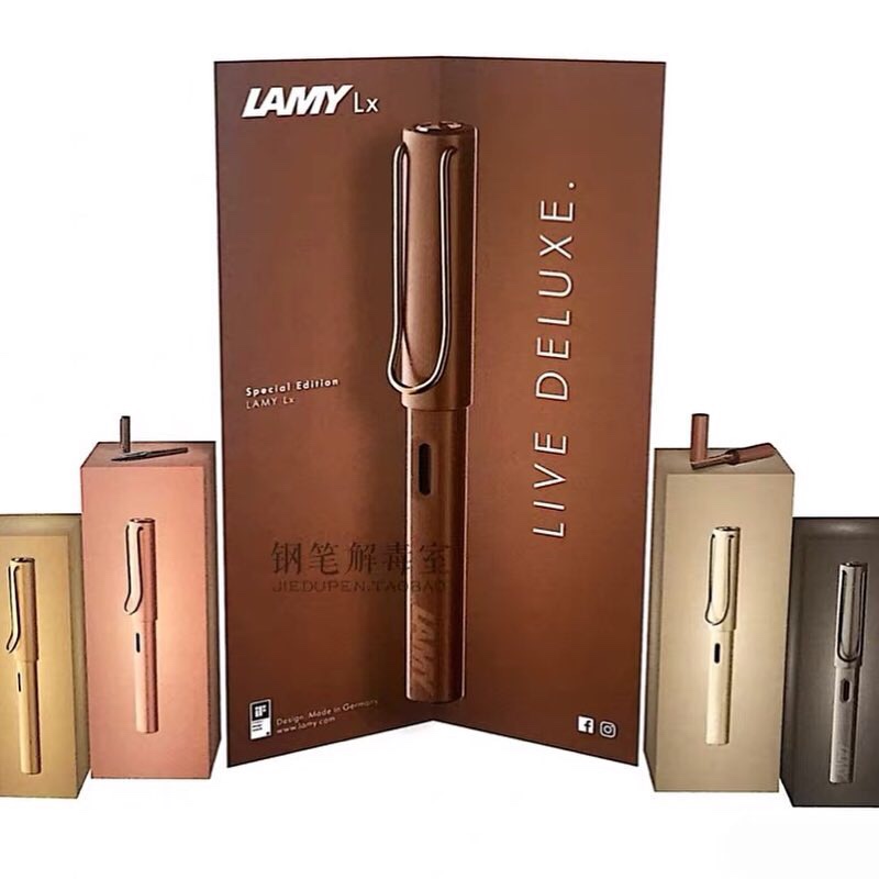 A Peek into LAMY’s 2019 Special Editions – FrankUnderwater